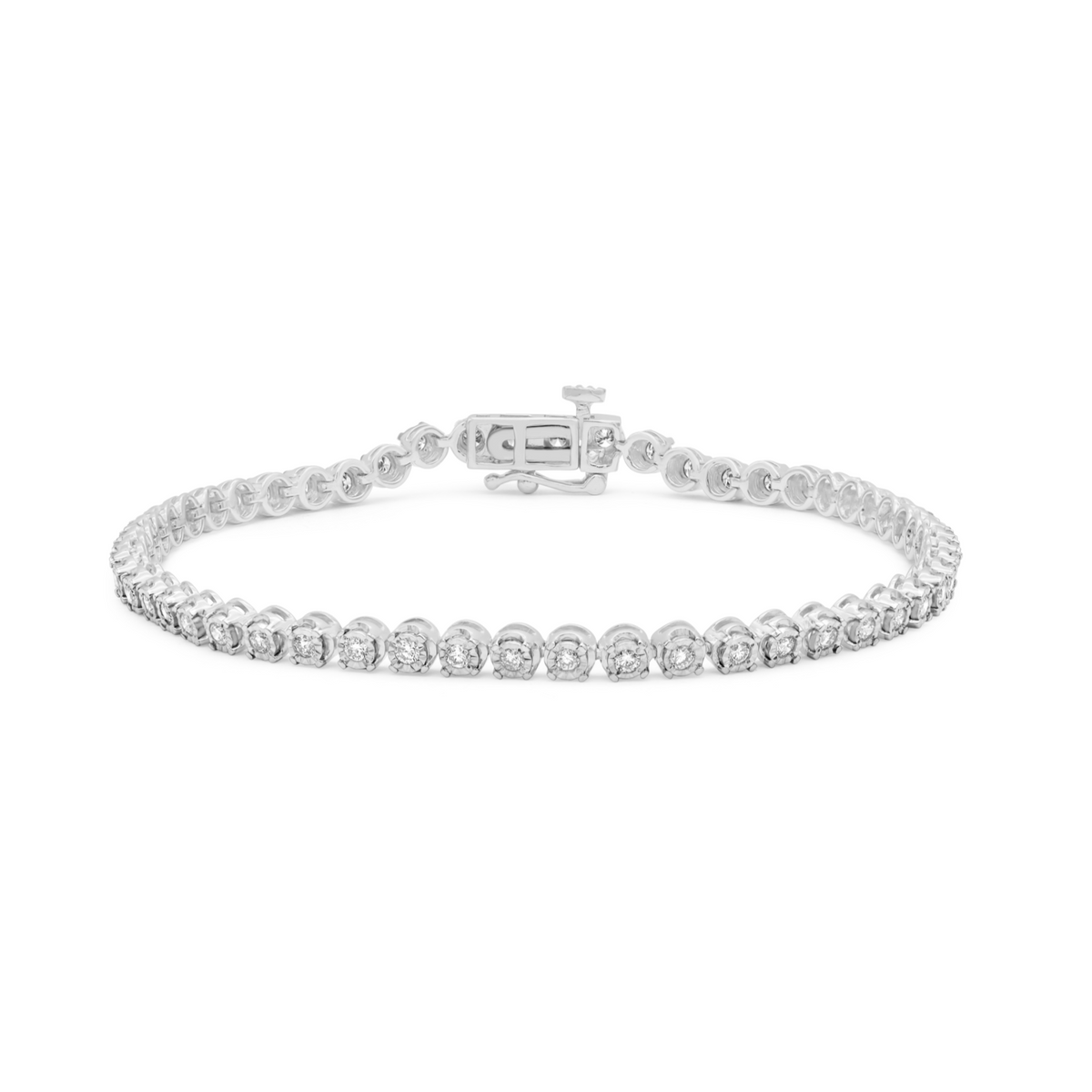 Illusion Lab Diamond Tennis Bracelet – Milano